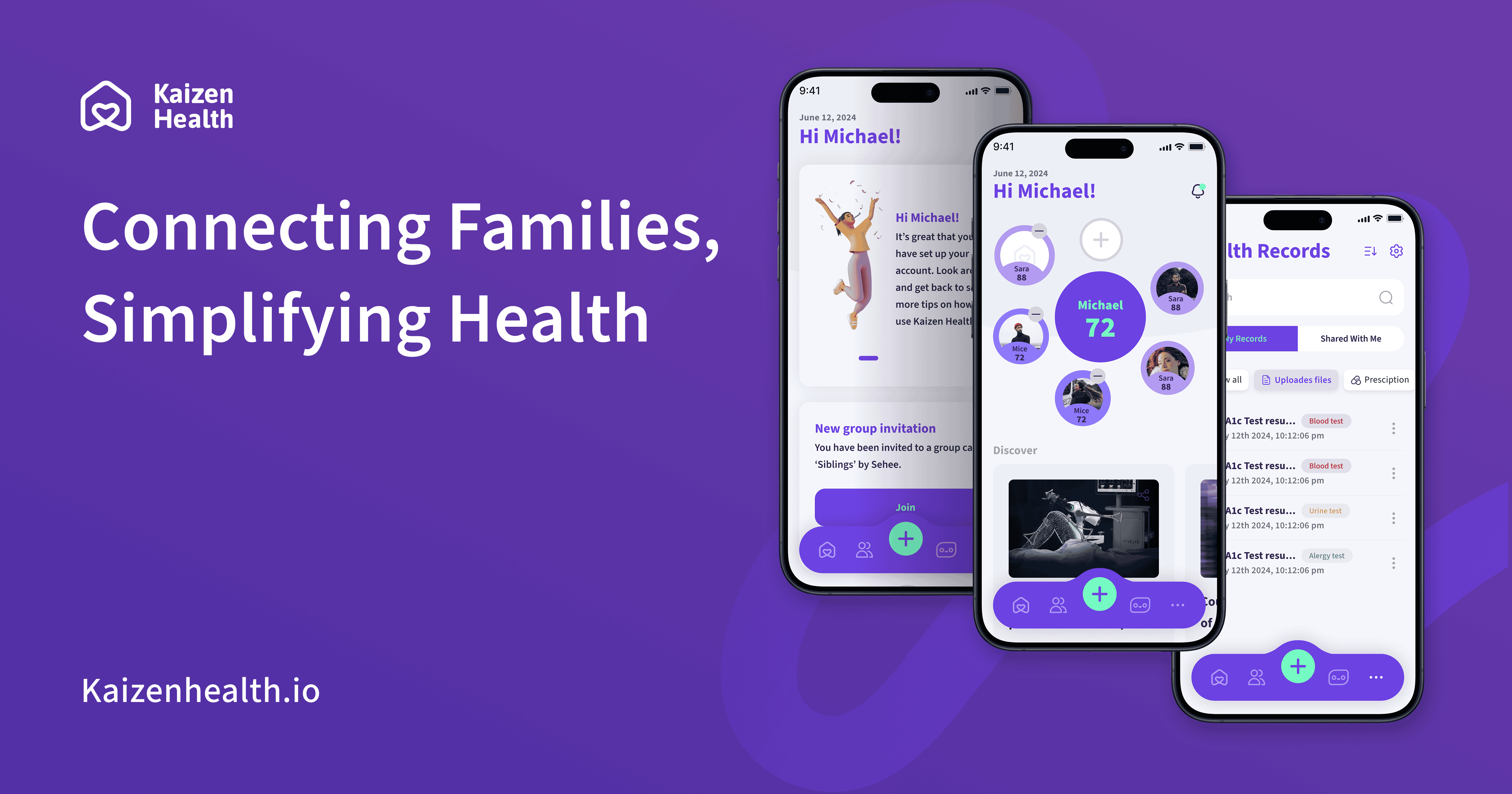 Family Health Management App | Kaizen Health